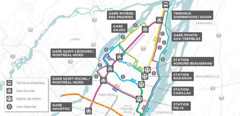 Ligne de train Mascouche - Mobilité Montréal